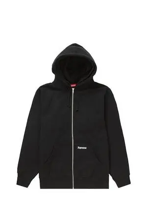 Supreme Double Hood Facemask Zip Up Hooded Sweatshirt - Black