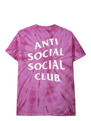 ANTI SOCIAL SOCIAL CLUB Laguna Tee Shirt - Pink Tie Dye