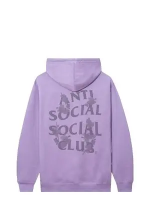 ANTI SOCIAL SOCIAL CLUB Kkotch Tonal Hoodie - Plum