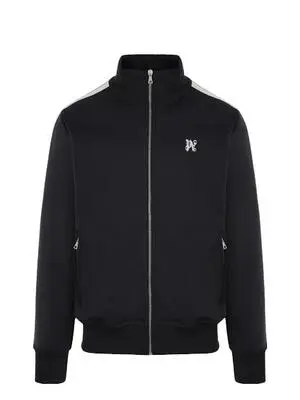 PALM ANGELS Pa Monogram Nylon Fullzip Sweatshirt