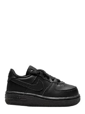 Nike Air Force 1 Low Lein Sneakers - Black