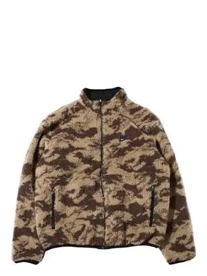 Nike Sportswear Club Fleece Plus Reversible Winterized Top Jacket - Black/sail
