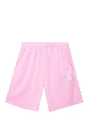 ANTI SOCIAL SOCIAL CLUB Never Made The Team Mesh Shorts - Pink