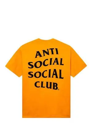 ANTI SOCIAL SOCIAL CLUB Mind Games Tee Shirt - Yellow