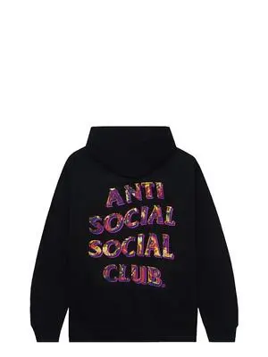 ANTI SOCIAL SOCIAL CLUB Layer Lock Hoodie - Black