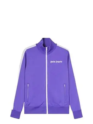 Palm Angels Track Jacket - Purple/white