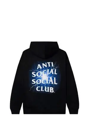 ANTI SOCIAL SOCIAL CLUB Glow In The Dark Pain Hoodie - Black/blue