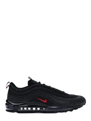 Nike Air Max 97 Allover Print Sneakers - Black/university Red