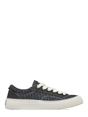 Dior B33 Sneaker In Oblique Jacquard - Black Smooth Calfskin And Dior Oblique Jacquard