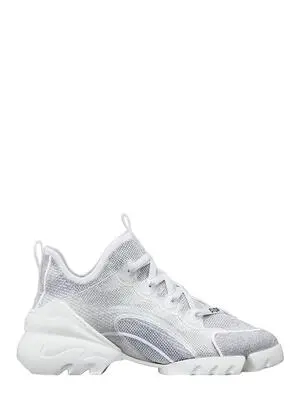 Dior D-connect Sneakers - Silver/tone/white