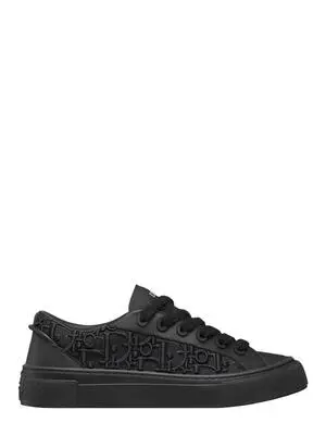 Dior B33 Sneaker With Oblique Raised Embroidery - Black