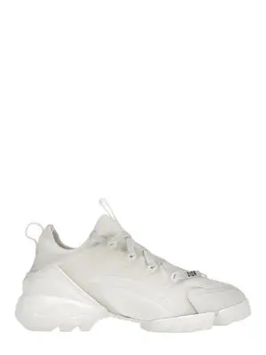 Dior D Connect Neoprene Sneakers - White
