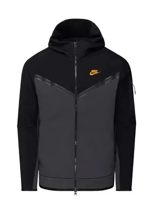 Nike Sportswear Tech Fleece Full-zip Hoodie - Black/dark Smoke Grey