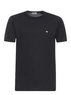 Dior Bee Embroidered T-shirt - Black