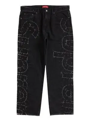 Supreme Shibori Loose Fit Jean - Black
