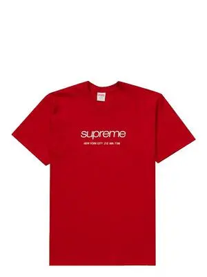 Supreme Shop Tee Shirt - Red