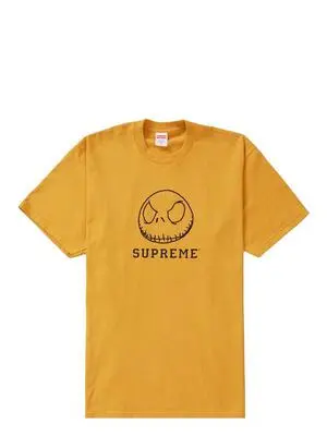 Supreme Skeleton Tee Shirt (fw23) Mustard