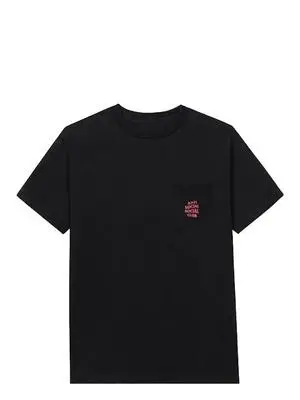 ANTI SOCIAL SOCIAL CLUB Cross My Heart Tee Shirt - Black