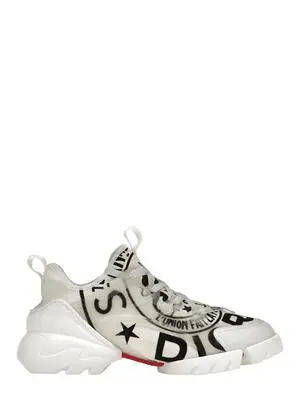 Dior D-connect Union Sneakers - White/black
