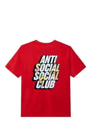 ANTI SOCIAL SOCIAL CLUB Drop A Pin T-shirt - Red