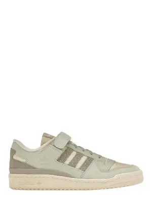Adidas Adidas Forum 84 Low Sneakers Linen Green/metal Grey/cream White