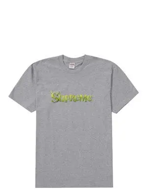 Supreme Shrek Tee Shirt Heather Grey