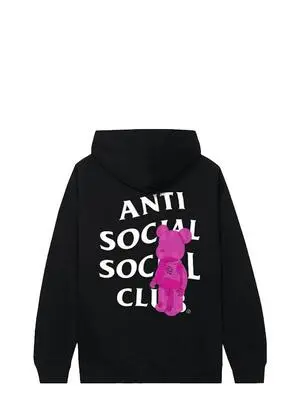 ANTI SOCIAL SOCIAL CLUB Bearbrick Hoodie - Black