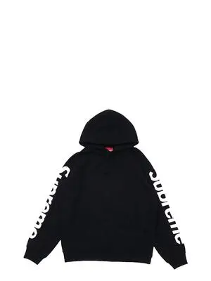 Supreme Sideline Hooded Sweatshirt - Black