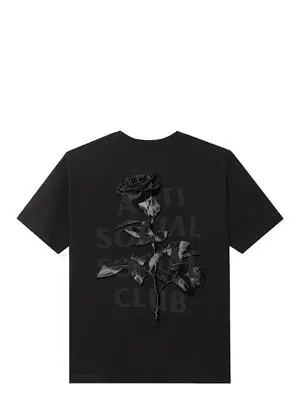 ANTI SOCIAL SOCIAL CLUB Hell O Rose T-shirt - Black