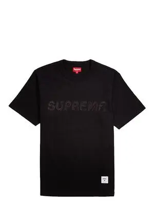 Supreme Shatter Short Sleeve Top - Black