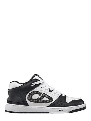 Dior B57 Mid Top Sneakers - Black/white