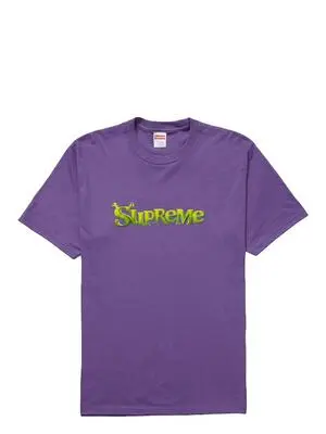 Supreme Shrek Tee Shirt - Purple