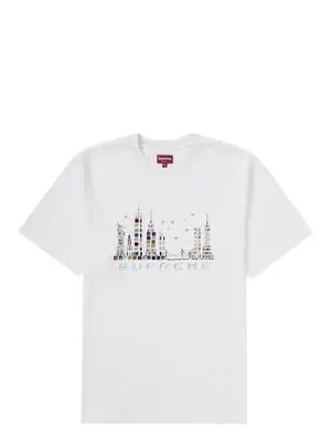 Supreme Skyline Short Sleeve Top - White