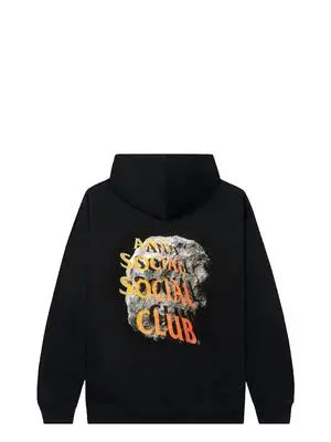 ANTI SOCIAL SOCIAL CLUB Edge Of The World Hoodie - Black