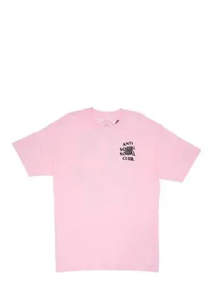 ANTI SOCIAL SOCIAL CLUB Bat Emoji Tee Shirt - Pink