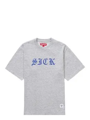 Supreme Sick Short Sleeve Top Heather Grey