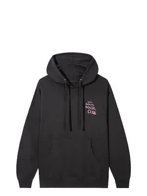 ANTI SOCIAL SOCIAL CLUB Quest For Love Hoodie - Charcoal