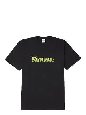 Supreme Shrek Tee Shirt - Black