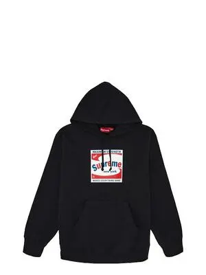Supreme Shine Hooded Sweatshirt - Black
