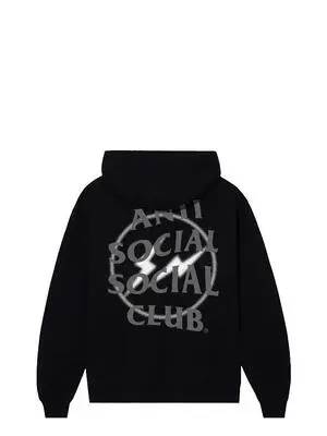 ANTI SOCIAL SOCIAL CLUB Fragment Half Tone Hoodie - Black/gray