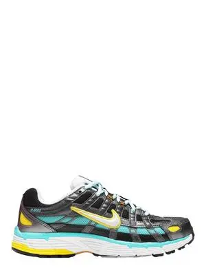 Nike P6000 Athletic Sneakers Black/white/teal