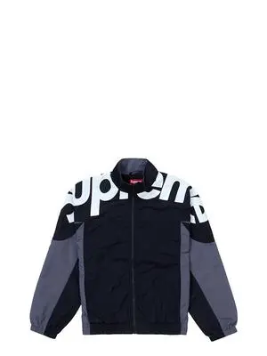 Supreme Shoulder Logo Track Jacket - Black