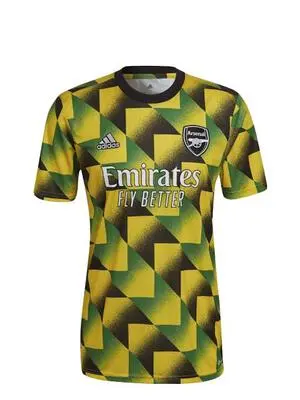 Adidas Arsenal Fc Pre-match Jersey - Eqt Yellow/green/black (2022)