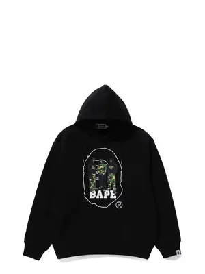 A BATHING APE Sport Graphic Pullover Hoodie - Black