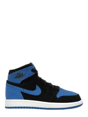 JORDAN 1 Retro High Og Royal Reimagined Ps - Black/royal Blue/white