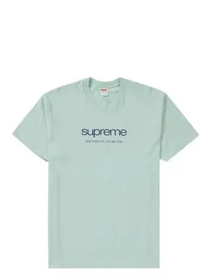 Supreme Shop Tee Shirt - Light Teal