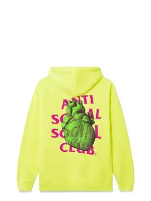 ANTI SOCIAL SOCIAL CLUB Pulse Check Safety Hoodie - Yellow