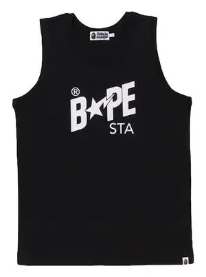 A BATHING APE Sta Tank Top - Black
