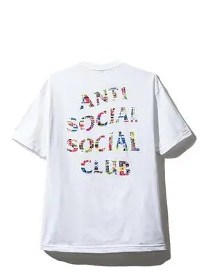 ANTI SOCIAL SOCIAL CLUB Flag Tee Shirt - White