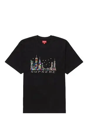 Supreme Skyline Short Sleeve Top Black
